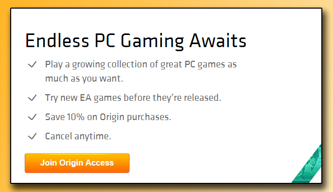 Stigla nam je EA Access PC varijanta imena Origin Access | GoodGame.hr