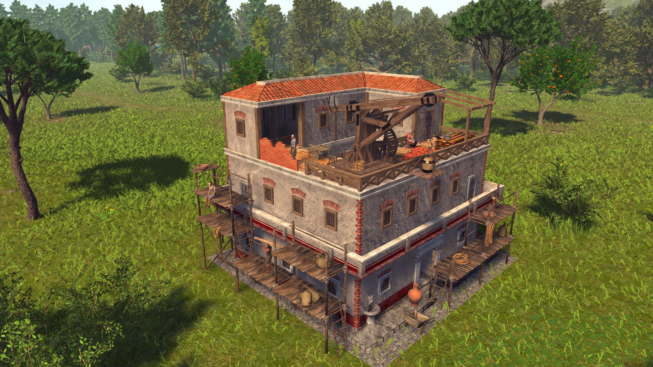 Predstavljene su mehanike gradnje i tehnologije city-buildera Pompeii ...